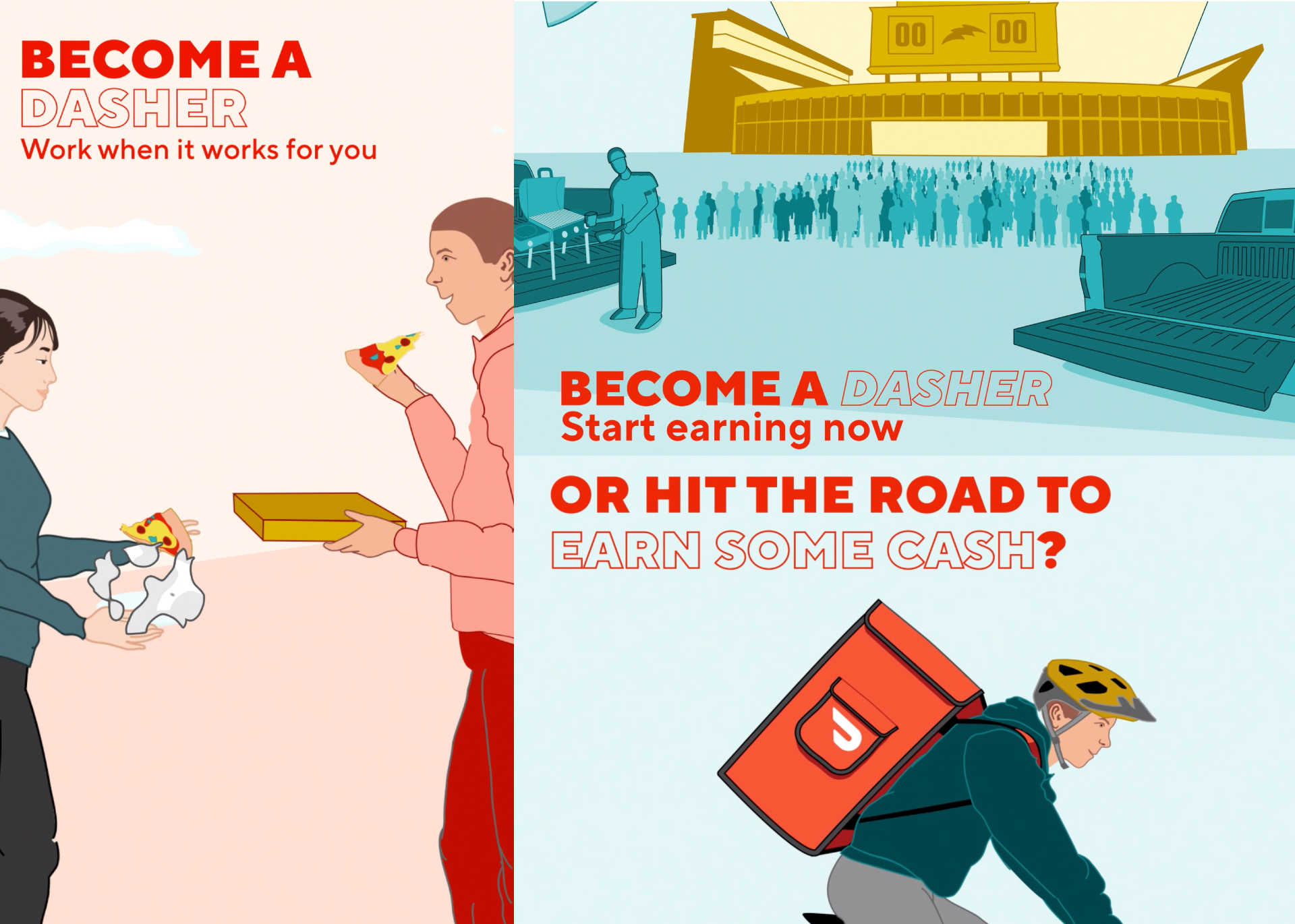 How DoorDash is reinventing its media strategy to boost Dasher sign ups