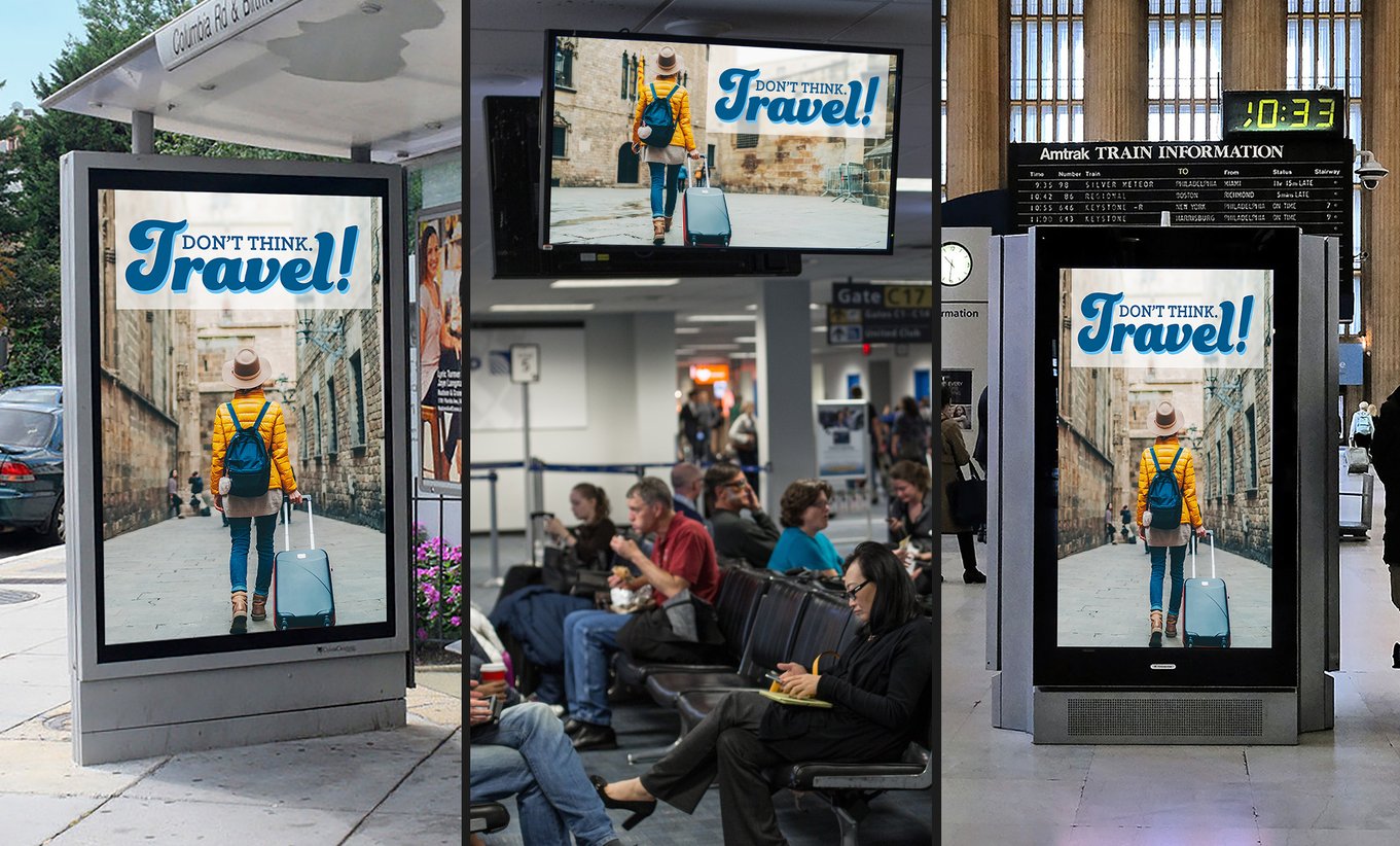 DOOH strategies for travel & tourism marketing campaigns